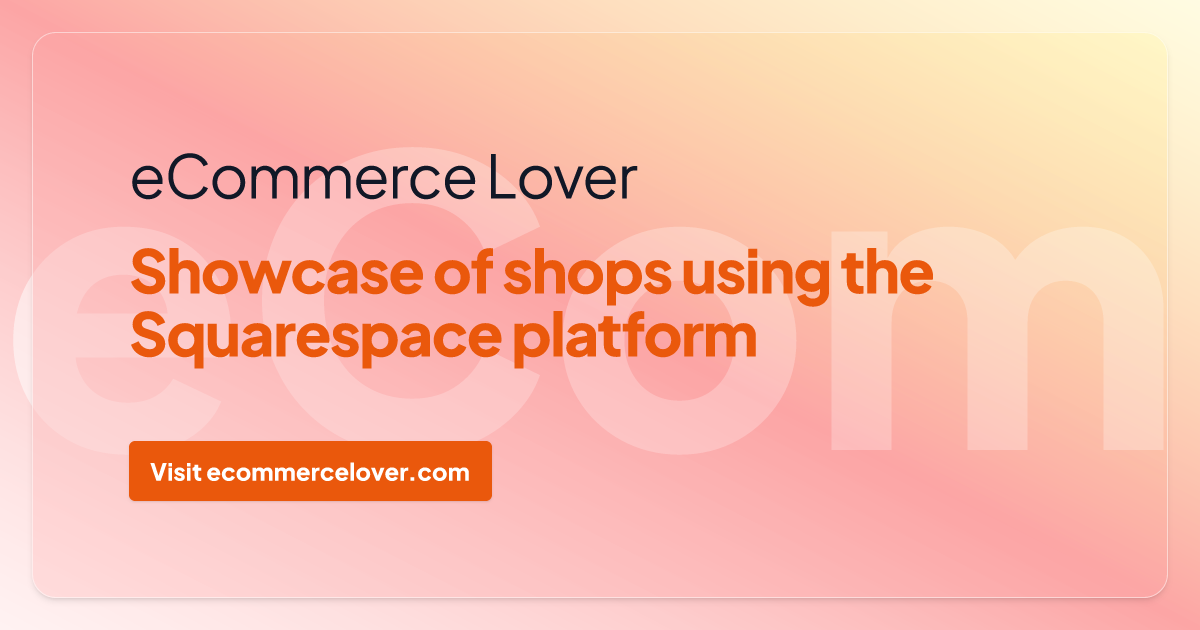 Showcase of shops using the Squarespace platform